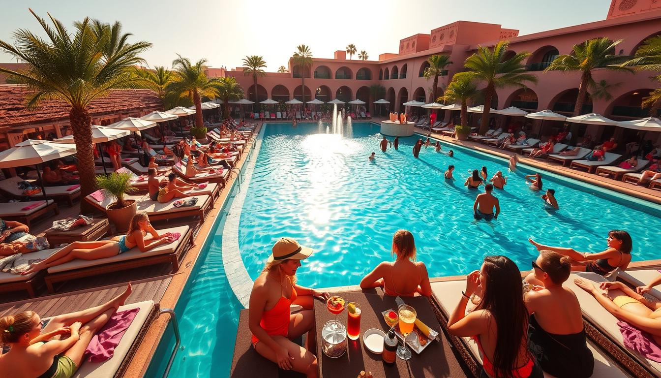 Enjoy Experience the serenity of a pool Marrakech escape